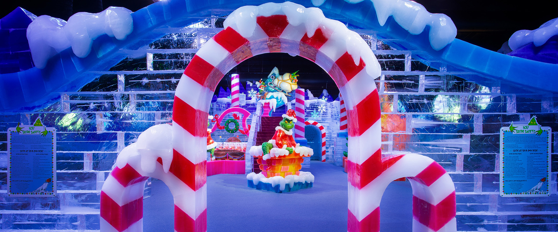 ICE! Is back at Gaylord Palms. Enjoy winter wonderland of fun