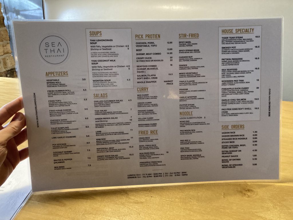 Is Sea Thai One Of The Best Thai Restaurants In town? Locals Say "Yes!"