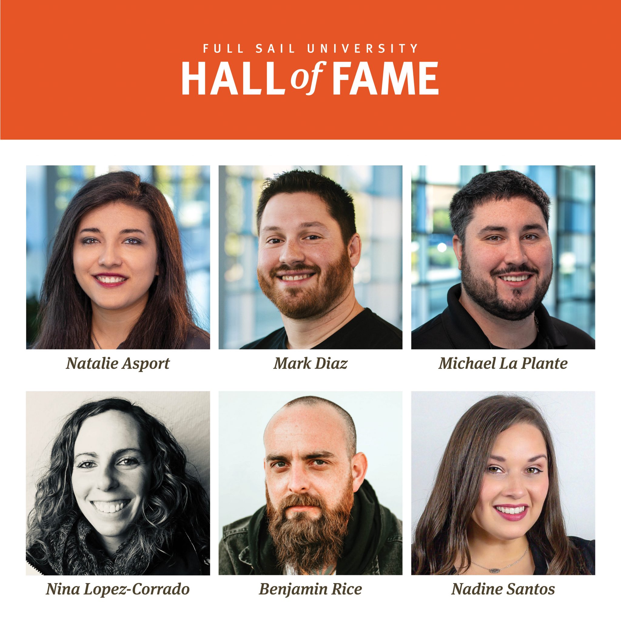 Full Sail University | 14th Annual Hall of Fame Induction Class